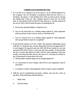 Tutorial questions that are examinable - Part 1 Please any two questions. All questions carry ...