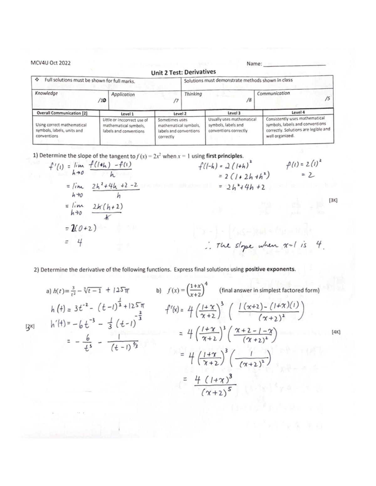 Unit 2 Test Solution - Unit 2 practice test. Will get you ready for ...