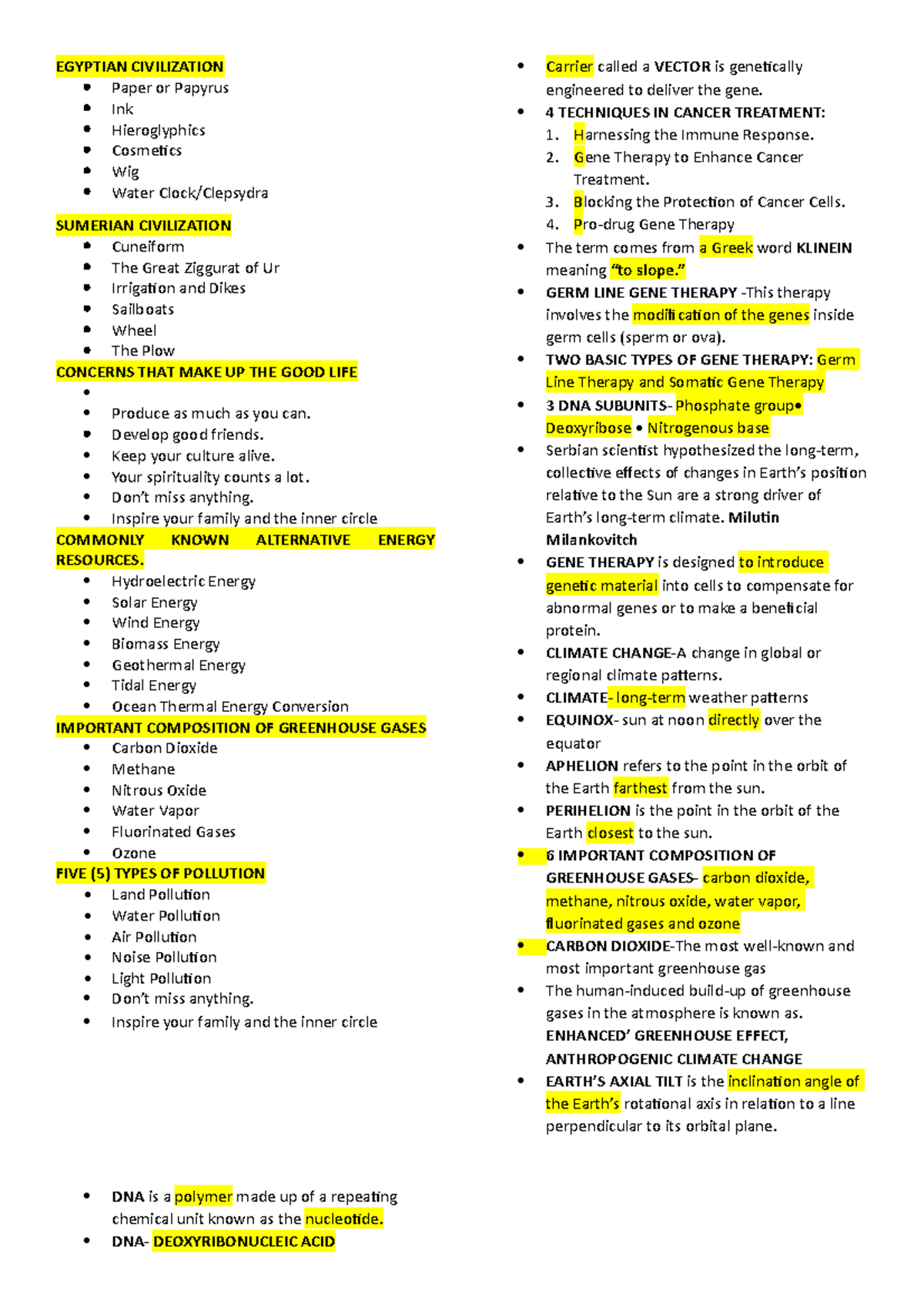 Science- Pointers - EGYPTIAN CIVILIZATION Paper or Papyrus Ink ...