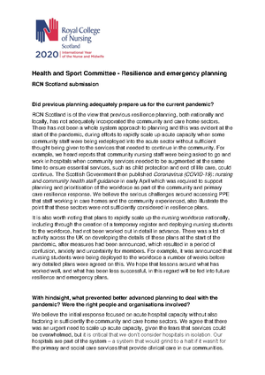 Assessment Framing - resilience in health - Framing the Assessment It ...