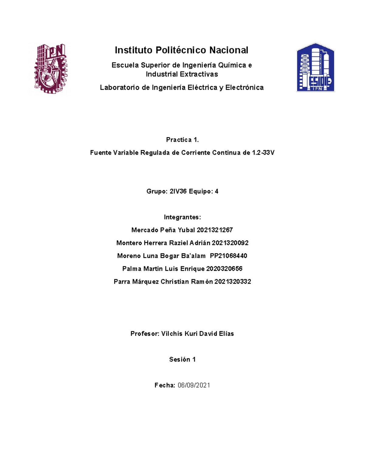 Practica 1 IEE cc - Practica 1. Fuente Variable Regulada de Corriente ...