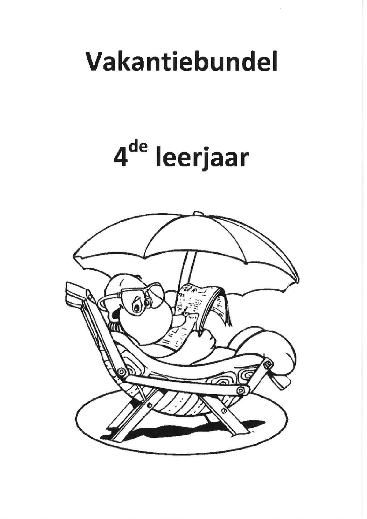 4de-leerjaar-Werkbundel - Vakantiebundel 4de leerjaar O Vakantiebundel ...