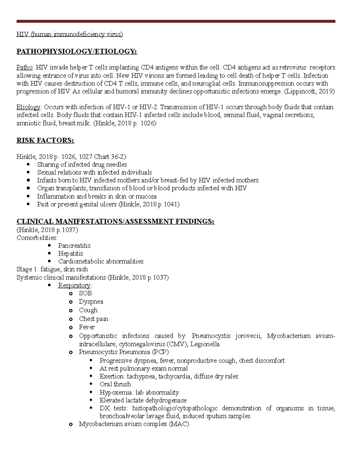 HIV - HIV study guide - HIV (human immunodeficiency virus ...