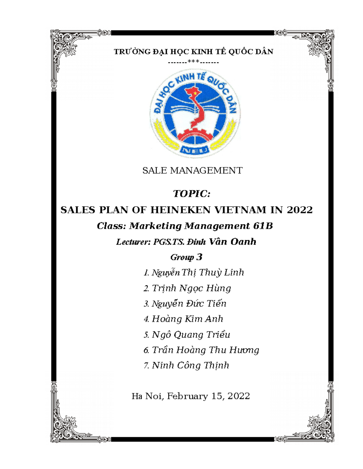 BẢN TỔNG HỢP - SM - sdsdsds - TRƯỜNG ĐẠI HỌC KINH TẾ QUỐC DÂN ...