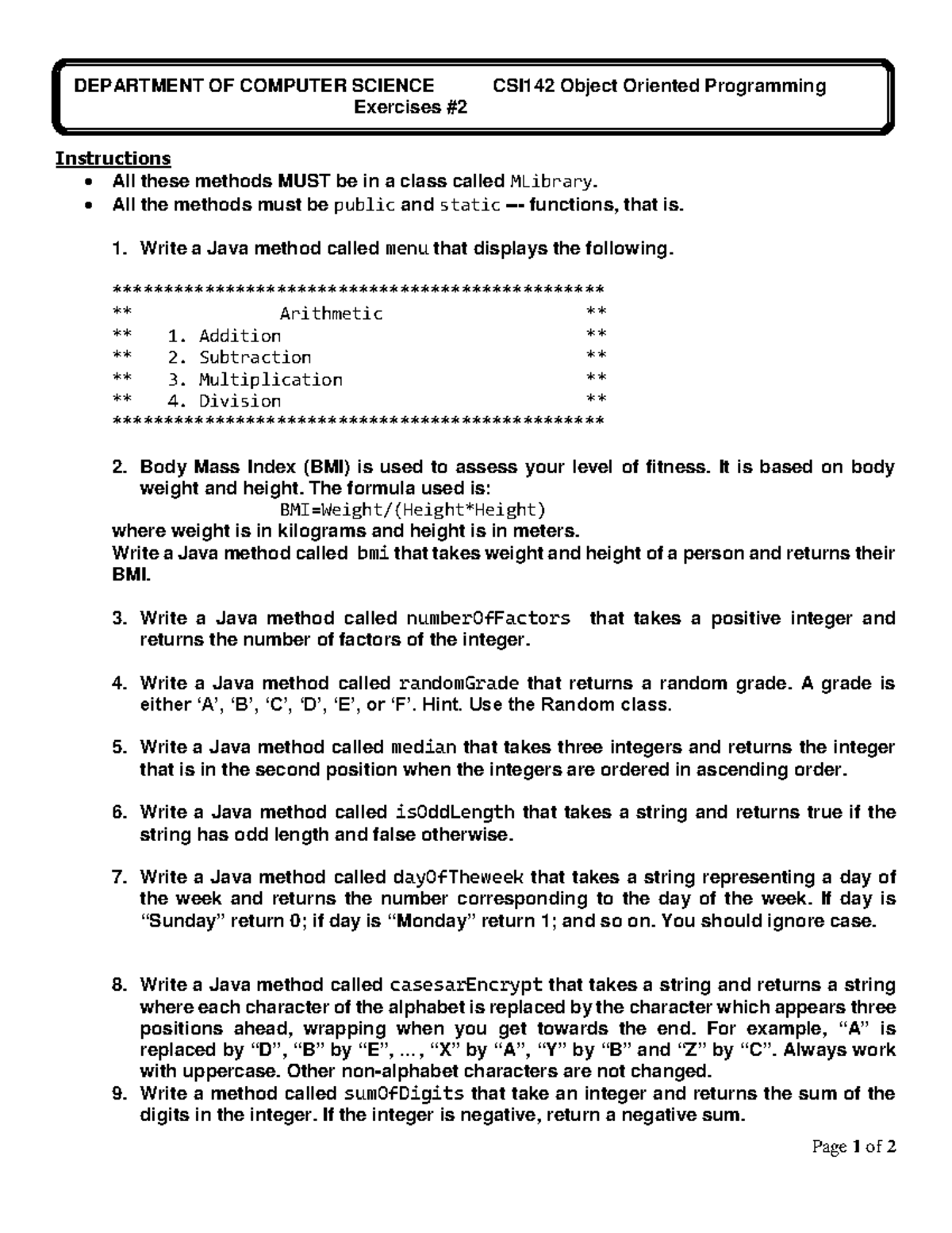Exercises-1-2023 - Discrete Structures II - UB - Studocu