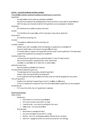SLE 251 Worksheet 1 answers - Deakin University SLE 251 Research ...