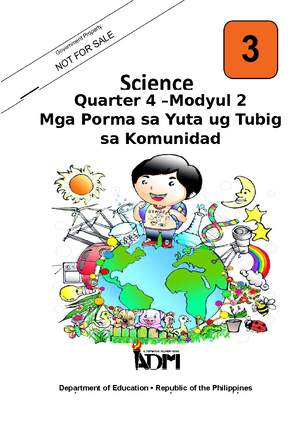 Science 3 q4 Modyul 1 Ang-Palibot v4 - 3 ####### Department of ...