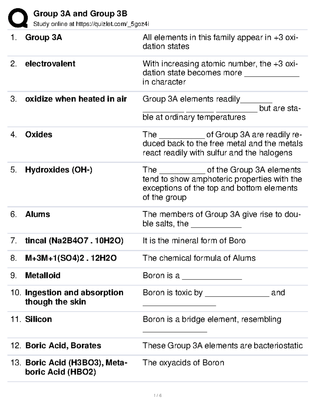 Group 3A and 3B - The document contains practice questions and multiple ...
