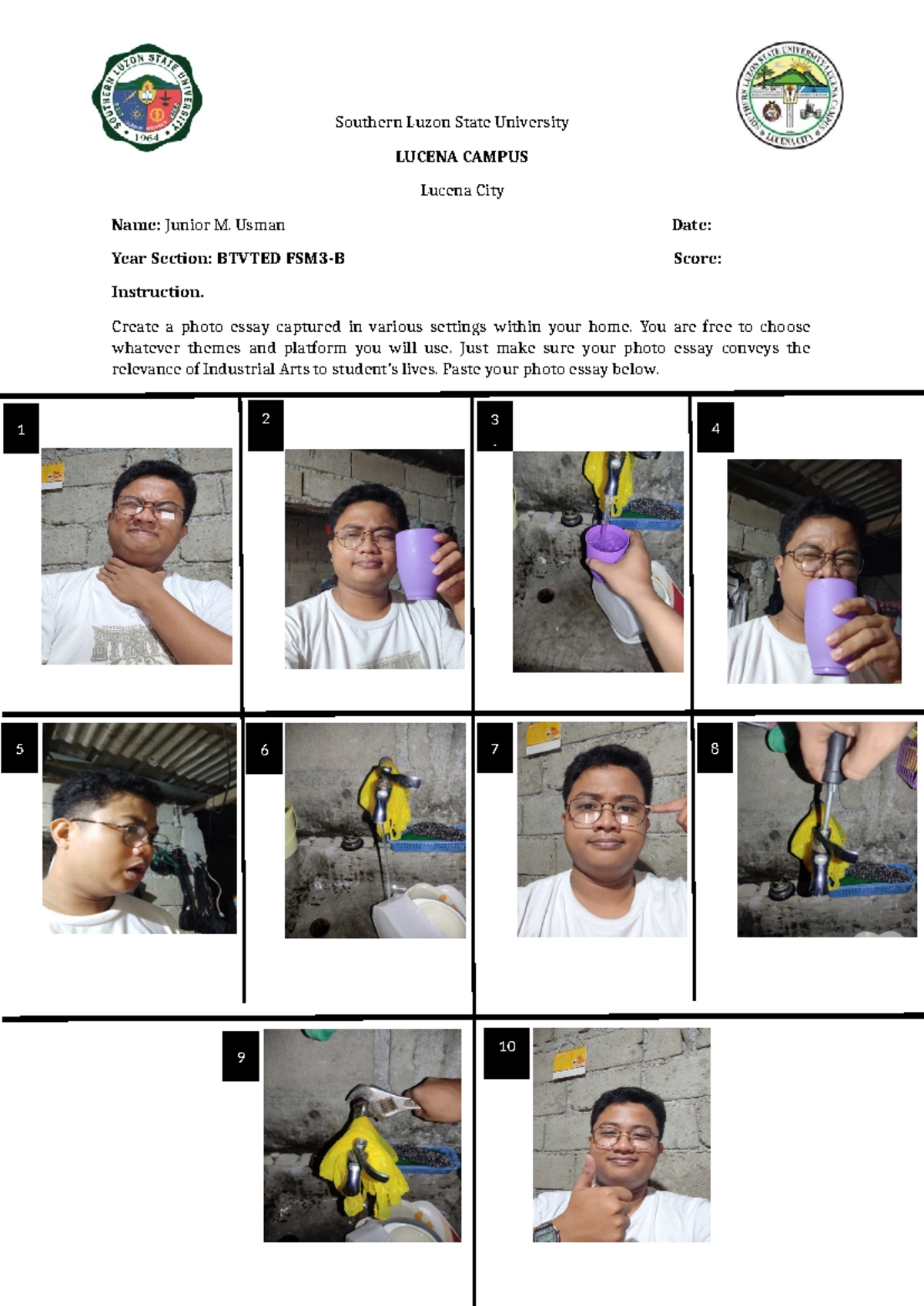 Photo paper 1 1 - Thanks - Practice Teaching - Southern Luzon State ...