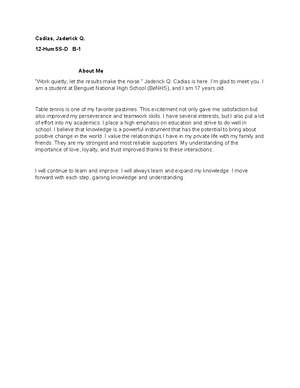 TNCT note's - Cadias: LESSON 1: GLOBAL NETWORKS Globalization As cited ...