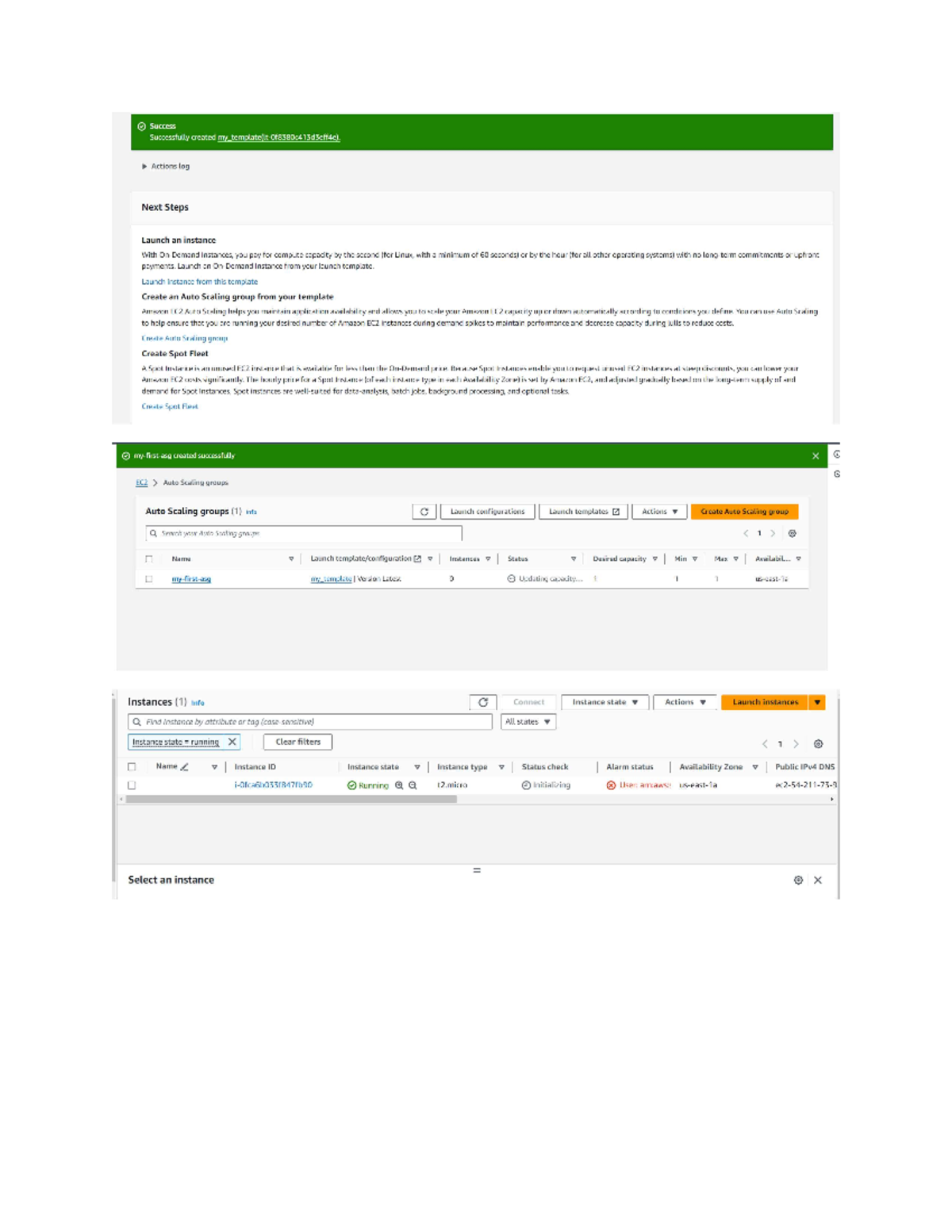 Module 7 Lab Creating Launch Templates and Auto Scaling Groups - COP ...