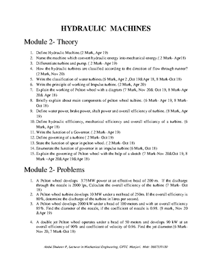 Hydraulics module 3 - About Fluid mechanism and Flow of Fluids. - MODULE FLOW OVER NOTCHES WEIRS ...