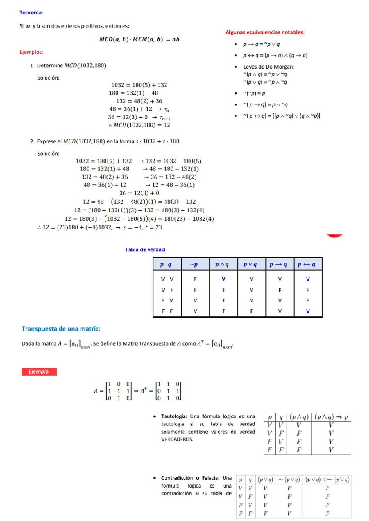 Apuntes Mate Discreta - Matemática Discreta - Studocu