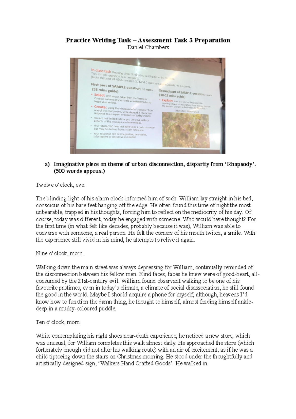 Practice Writing Task Mod BC - Practice Writing Task – Assessment Task ...