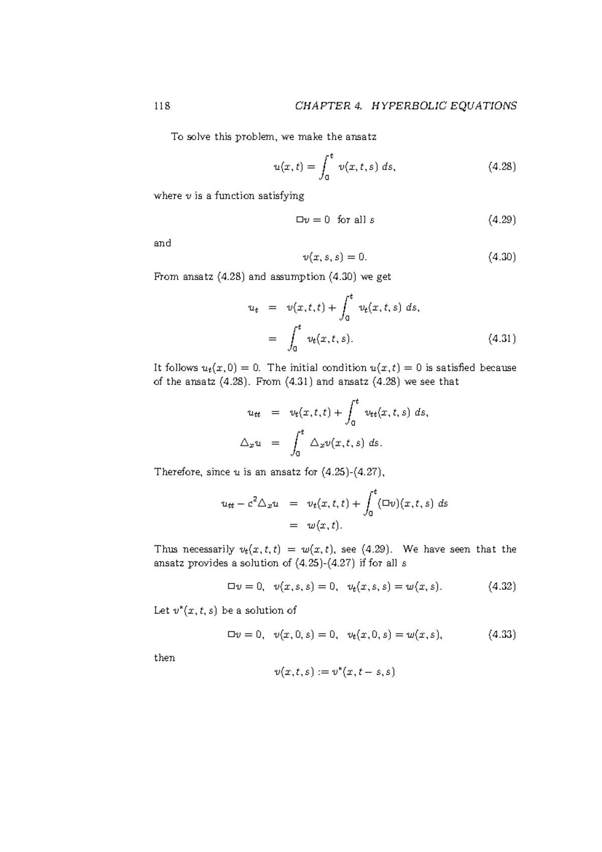Fisika matematika-40 - Equations from variational problems - 118 CHAPTER 4. HYPERBOLIC EQUATIONS ...