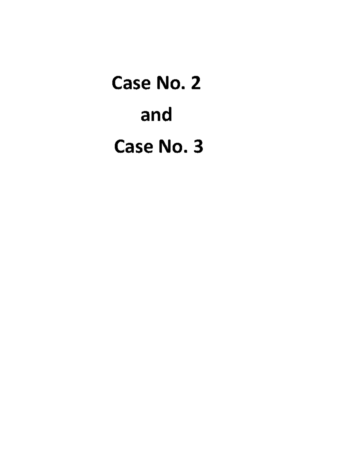 Module DBEPart Corp Actg-Lesson No - Case No. 2 and Case No. 3 Case 2 A ...