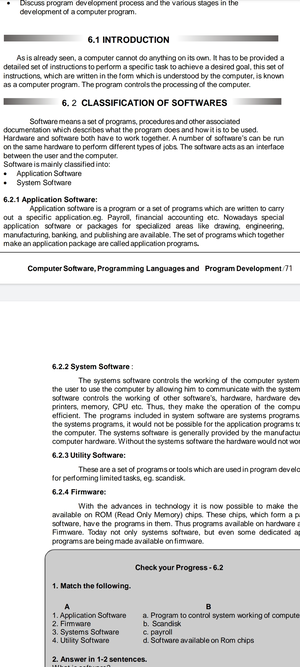 Computer systems classifications - The computer systems can be classified on the following basis ...