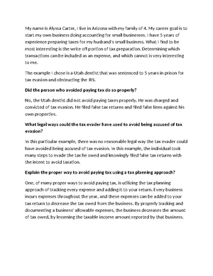 ACC 330 Module Two Income Assignment Template - ACC 330 Module Two ...