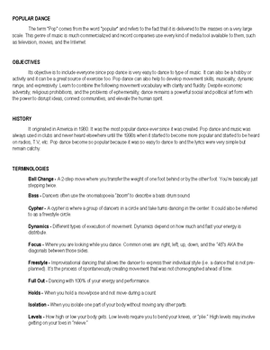 UNIT 2 Lesson 2 4 - Rhythmic Activities - UCC - Studocu