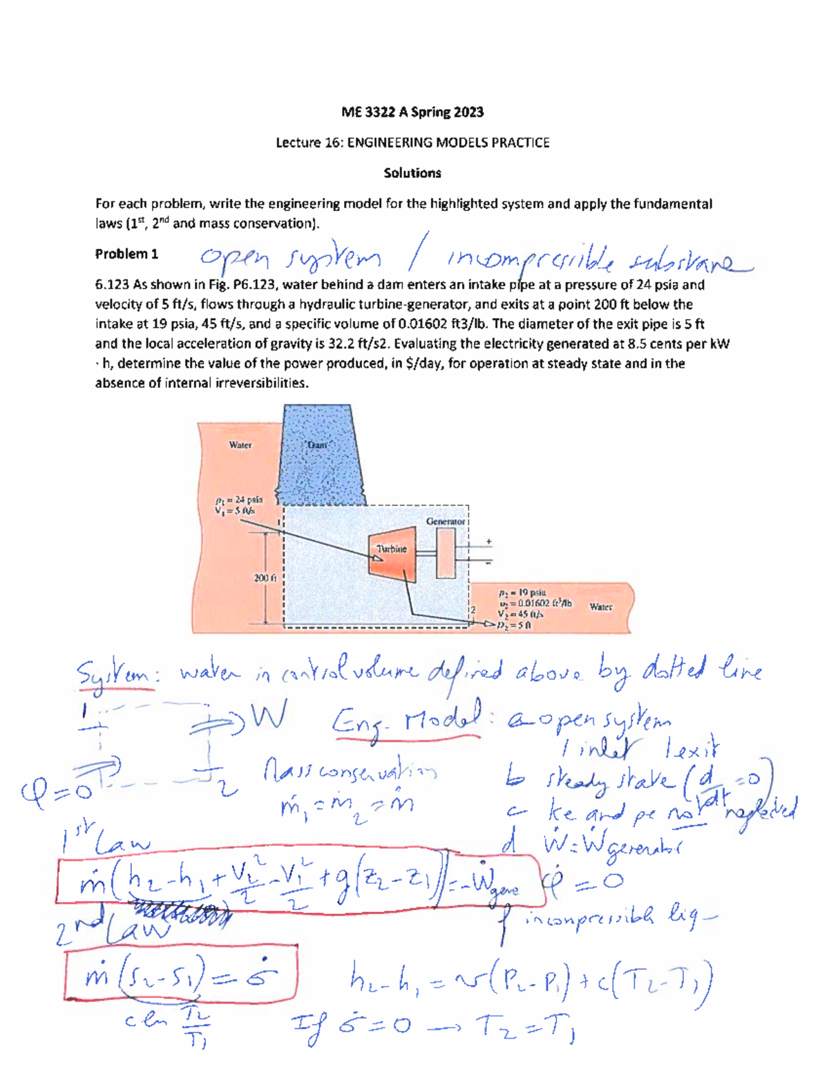 Lecture 8 Solutions - ME 3322 - Studocu