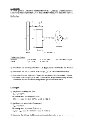 Formelsammlung - Zusammenfassung Grundlagen der Elektrotechnik - Formel ...