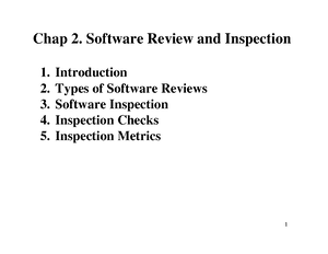 Lecture 11 SQA - SCO203 - Software Quality Assurance Plan - Page I ...