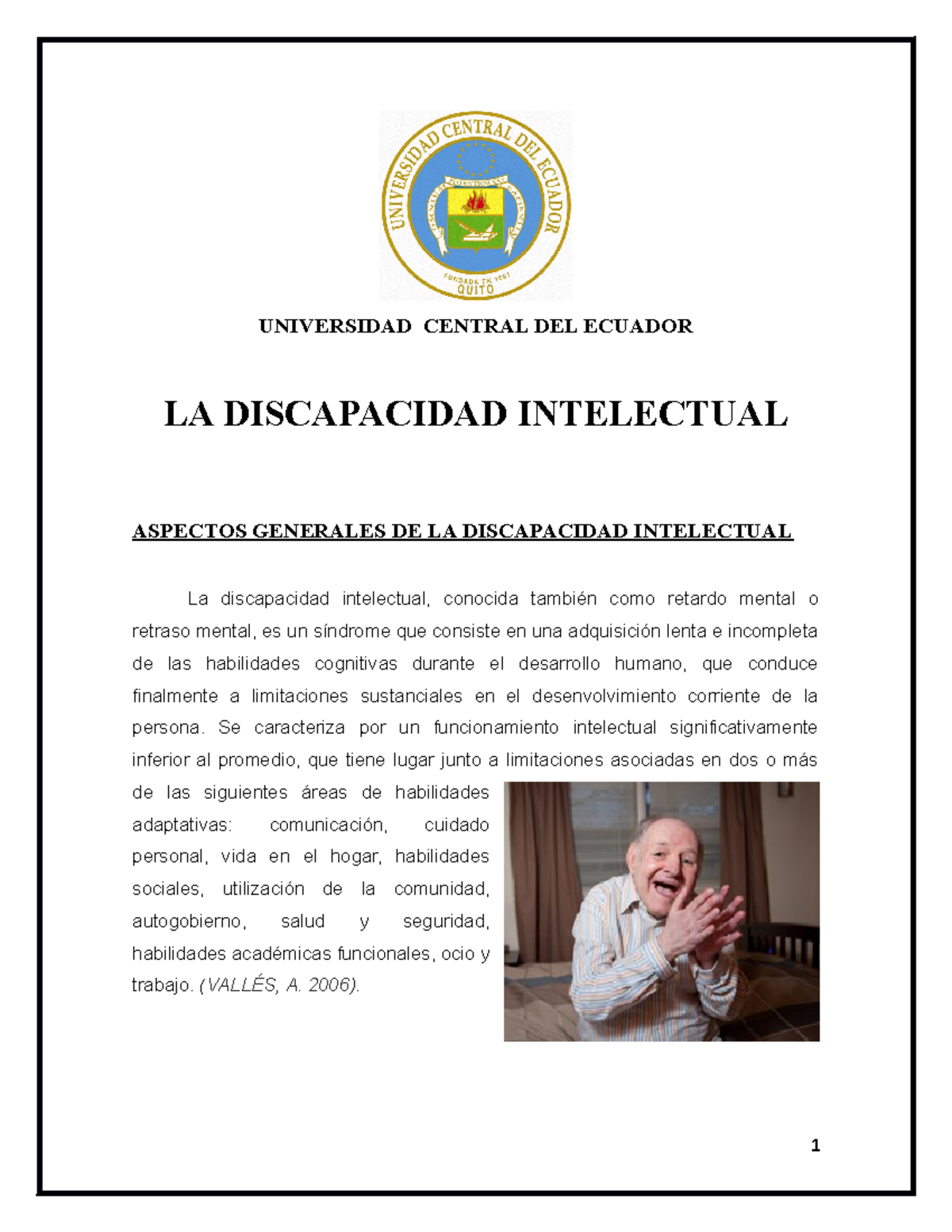 Discapacidad Intelectual Embriología - UNIVERSIDAD CENTRAL DEL ECUADOR ...