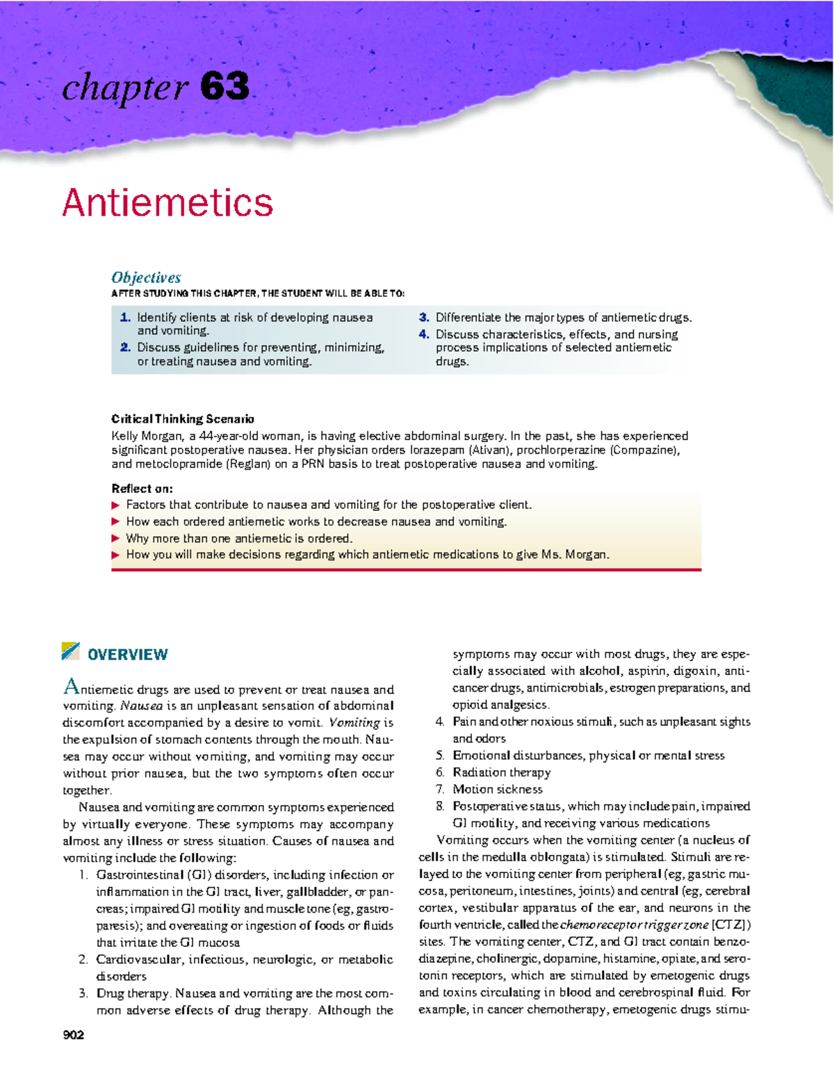 Obat Farmakologi Bagian 56 Antiemetik - Critical Thinking Scenario ...