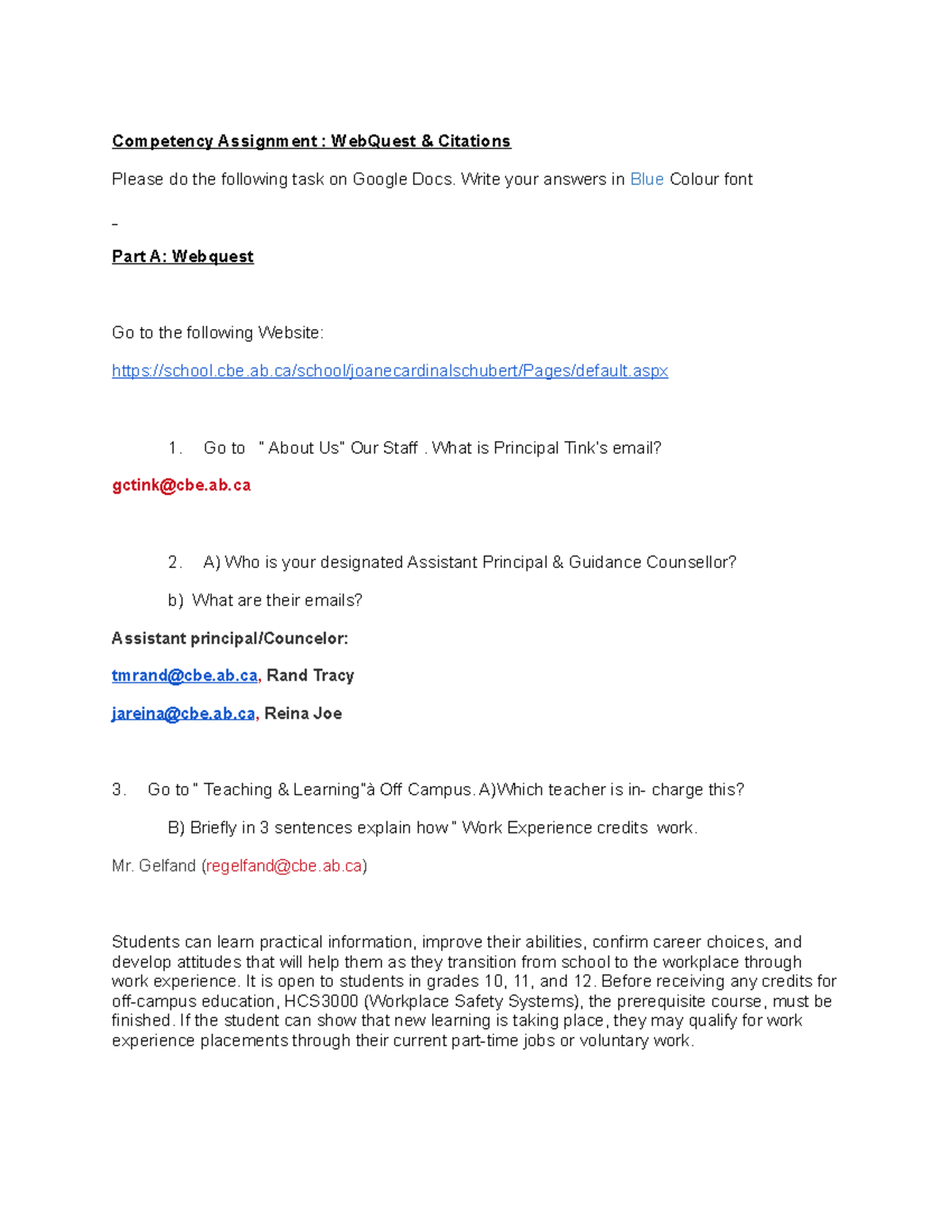 Robotics Competency Assignment - Competency Assignment : WebQuest ... Robotics Competency Assignment - Competency Assignment : WebQuest ...