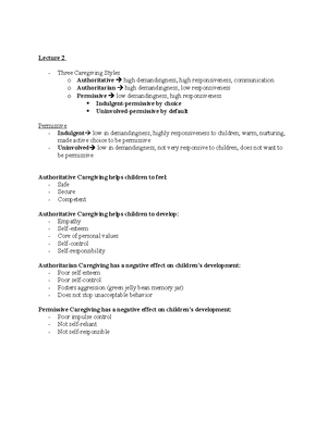 Early Learning for Every Child Today. A framework for Ontario early ...