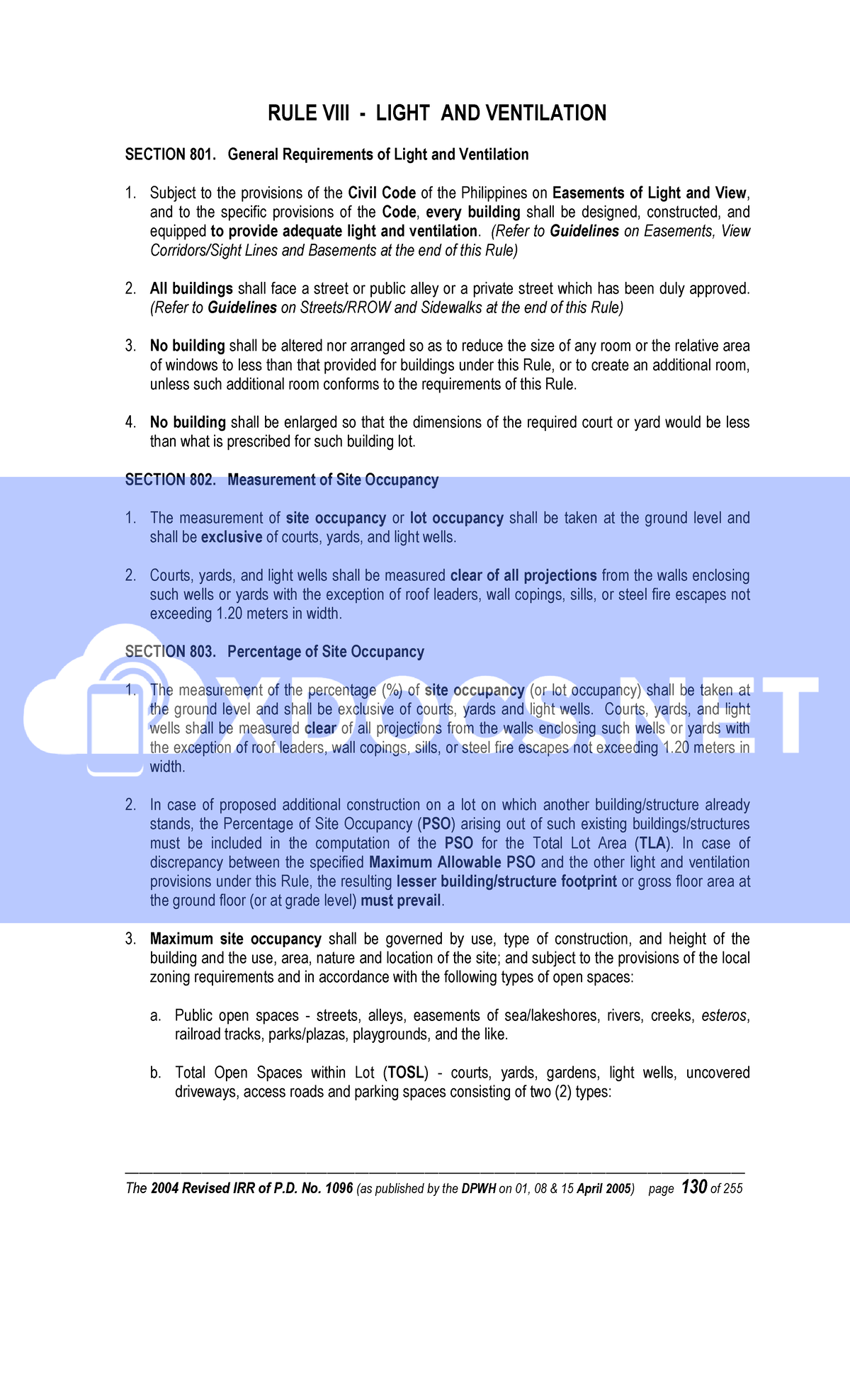 Xdocs - National Building Code of the Philippines - - Studocu