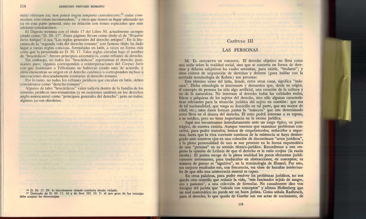 LAS Personas Guillermo Floris Margadant - Derecho Civil - Studocu