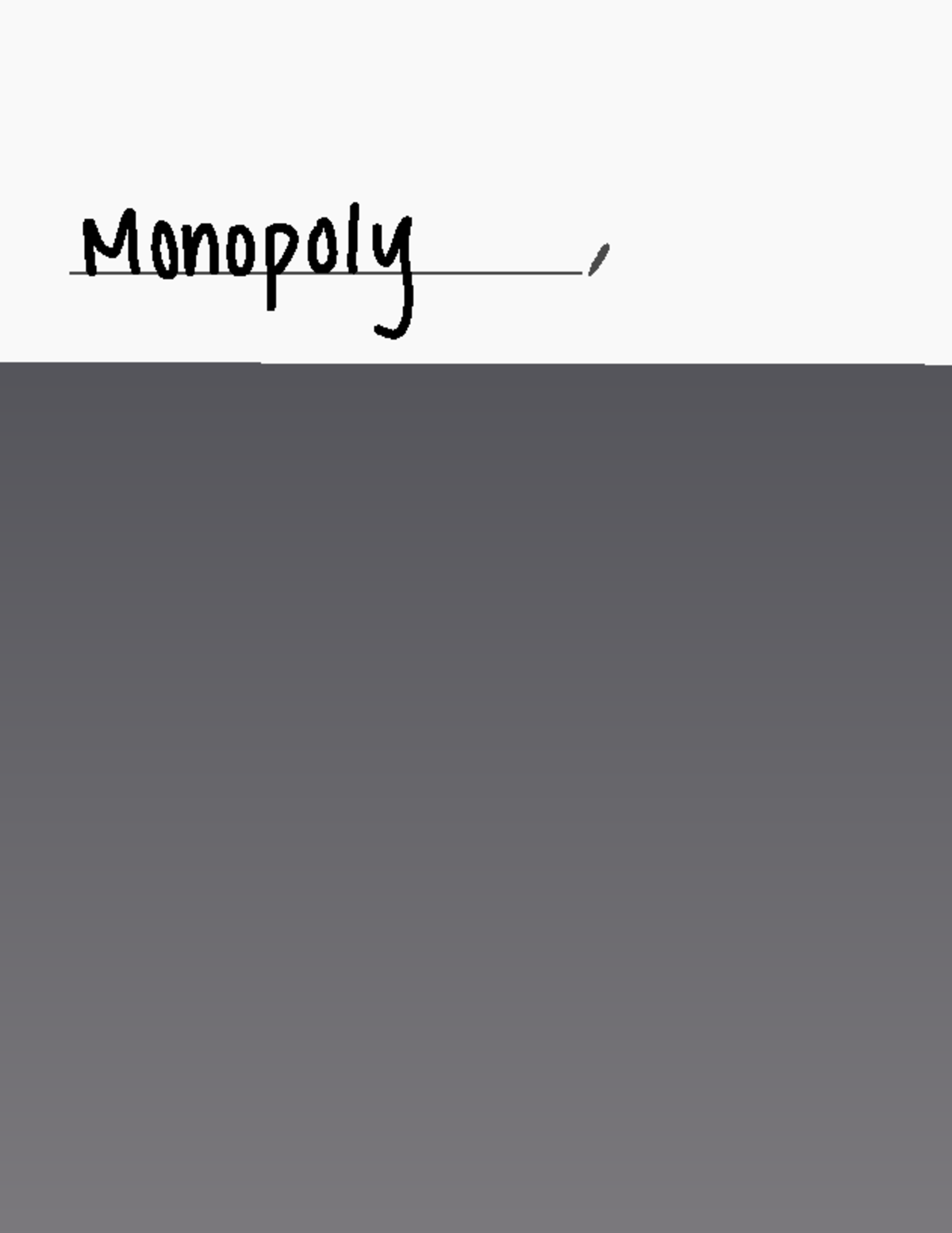 Notes on Monopoly - Monopoly Monopoly petlningmonopoly - monopolist ...