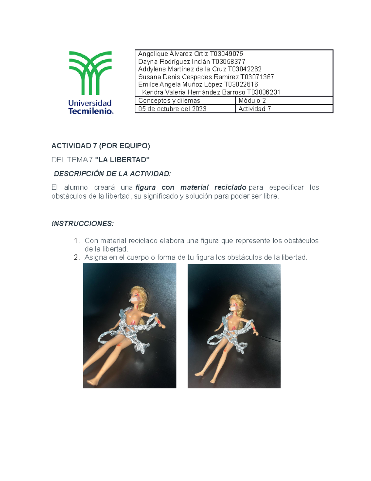 Actividad 7 Conceptos Y Dilemas Eticos - ACTIVIDAD 7 (POR EQUIPO) DEL ...