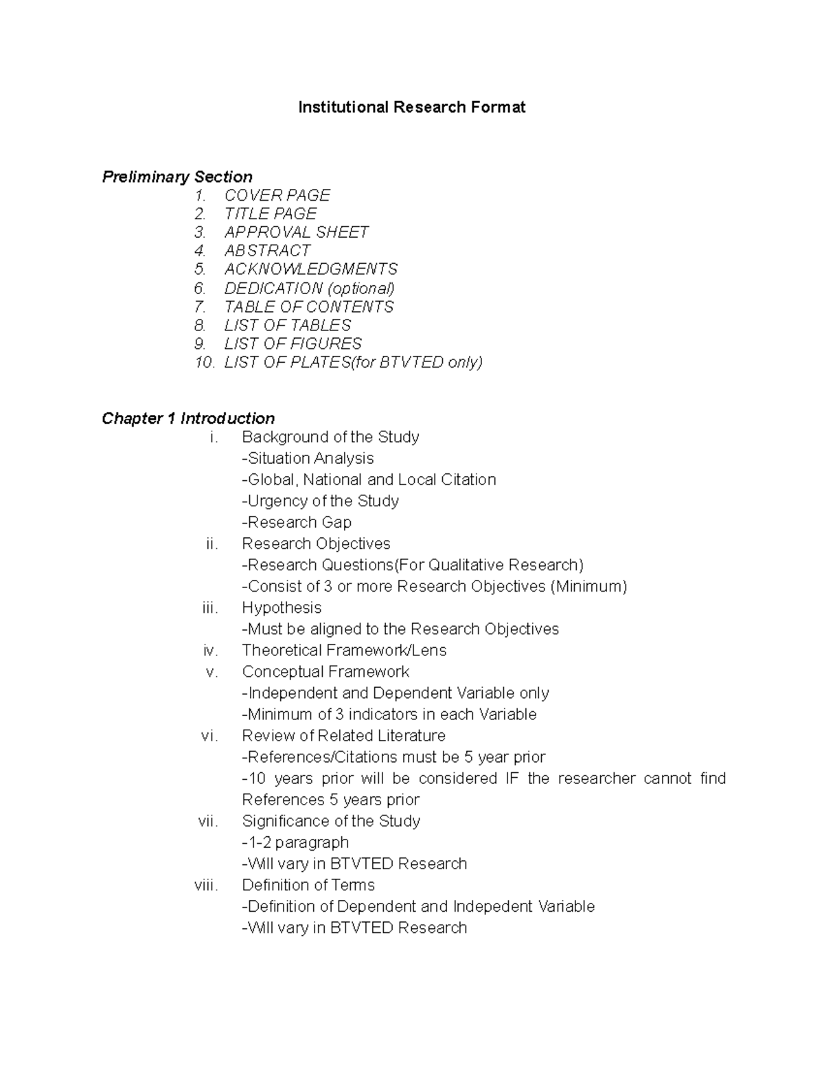 Institutional-Research-Format - Institutional Research Format ...