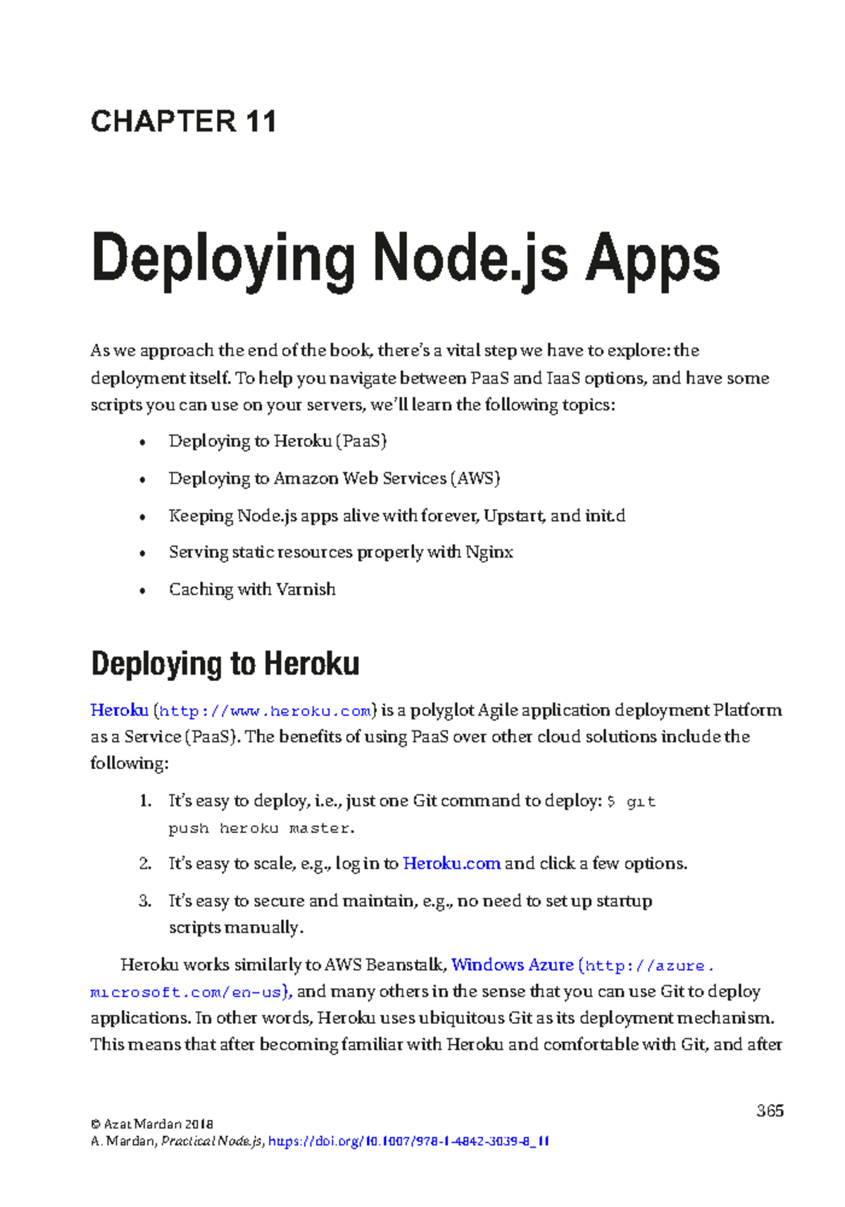 Practical Node Js-77 - © Azat Mardan 2018 365 A. Mardan, Practical Node, - Studocu