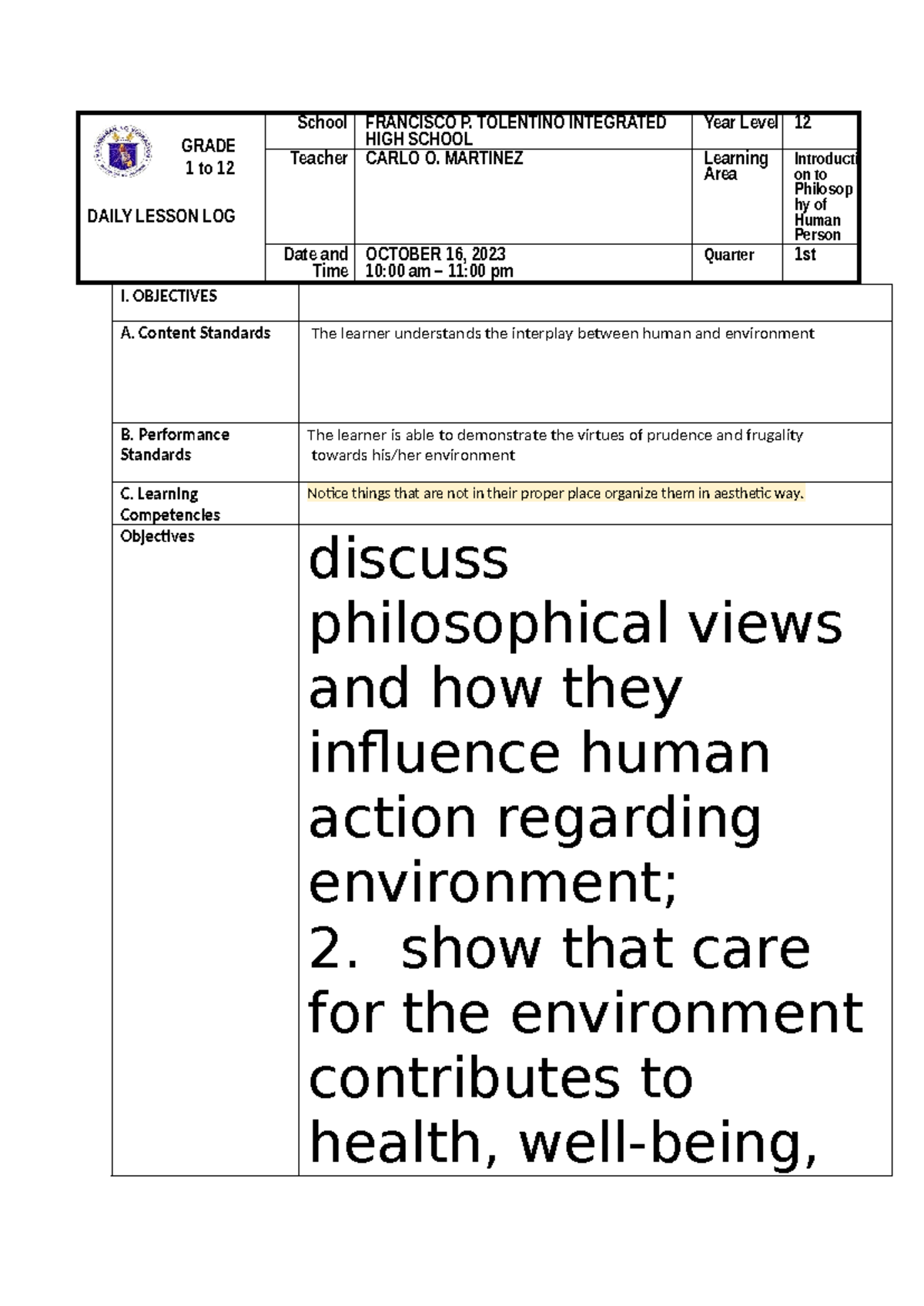 IPHP Q1 pandemo lp - Understanding Culture, Society, and Politics ...