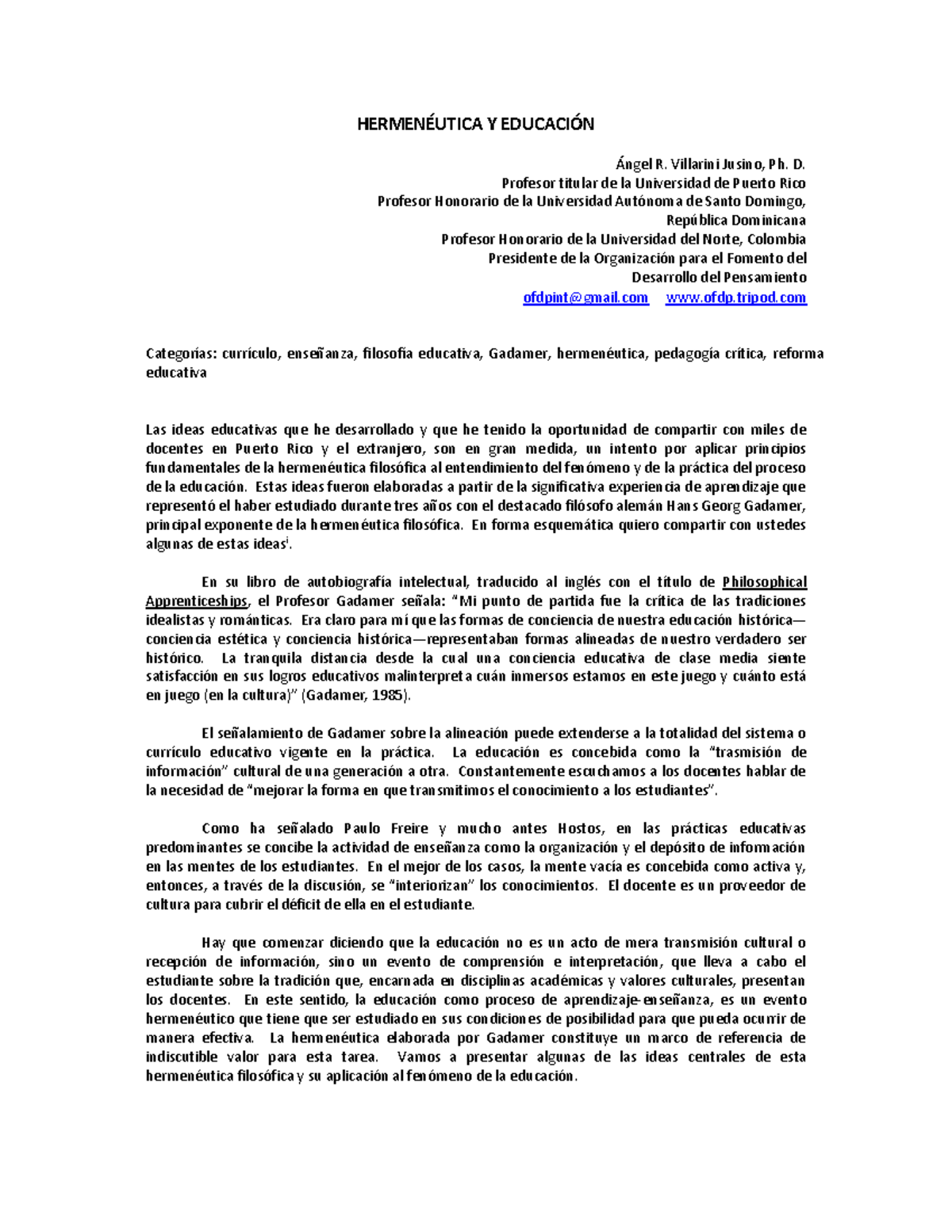 Hermeneútica-y-Educación-Villar 1-12-01 - Copiar - HERMENÉUTICA Y ...