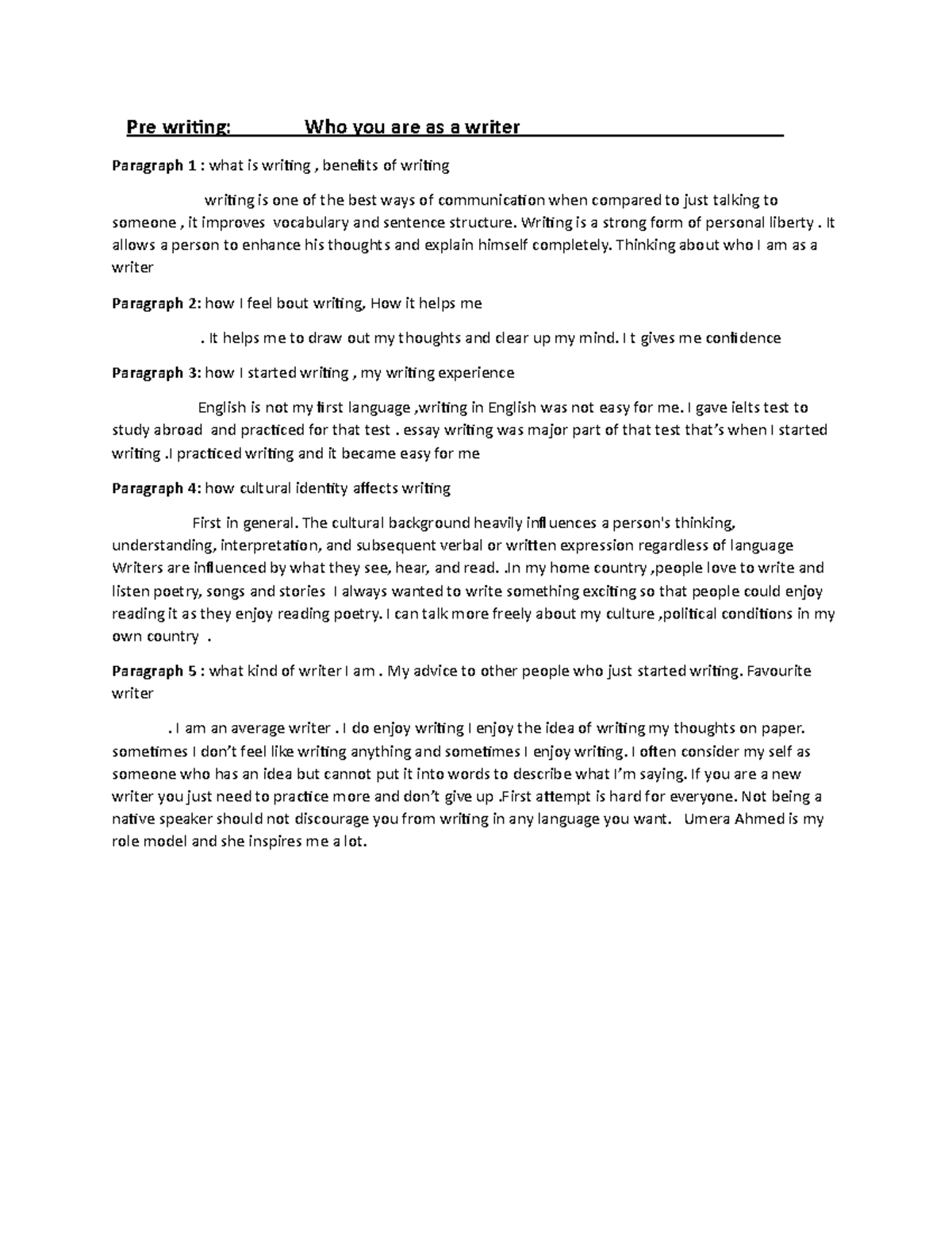 Pre Writing Of Essay Pre Writing Who You Are As A Writer Paragraph 1 pre-writing-of-essay-pre-writing-who-you-are-as-a-writer-paragraph-1