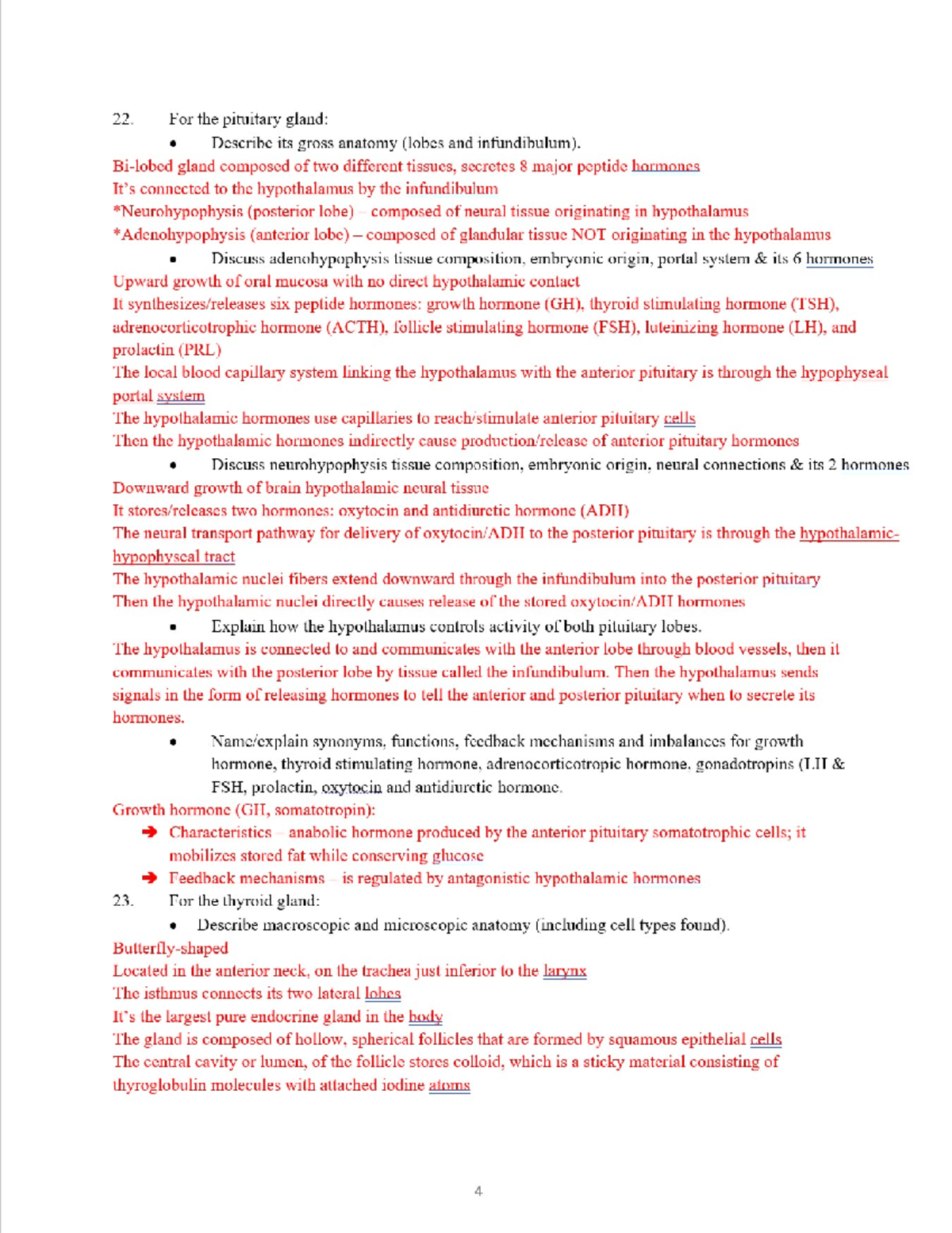 Exam 2 study guide page 4 - BMD 252 - Studocu