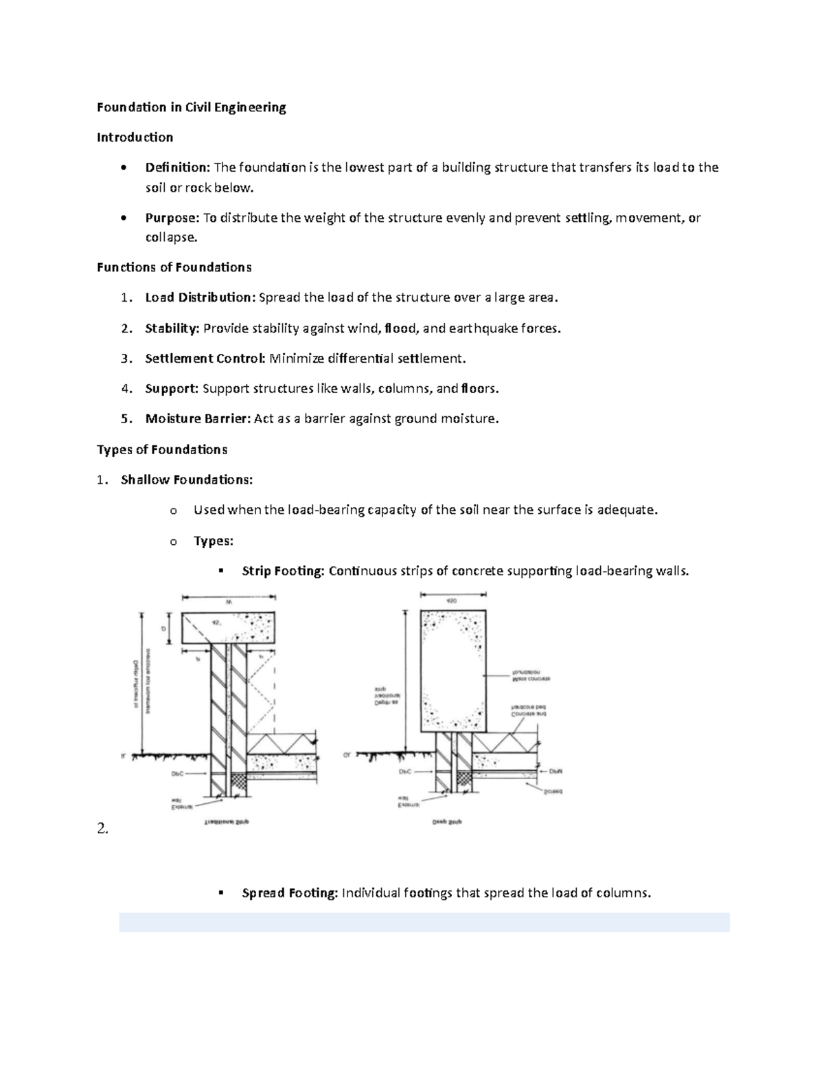 Further foundation engineering - Foundation in Civil Engineering ...
