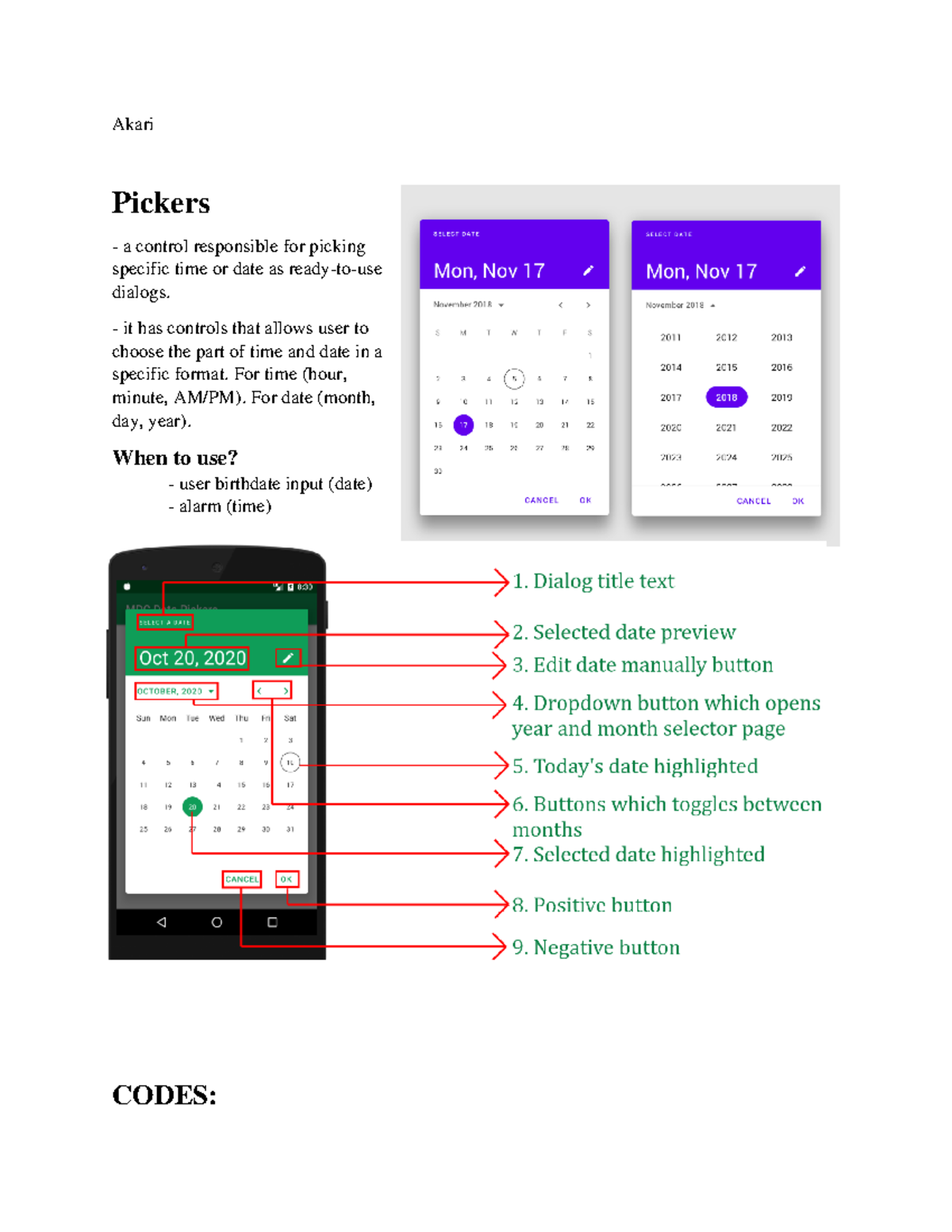 Akari - Event Capable Input Contol - Mobile App Programming 1 (Android OS and Java) - Studocu