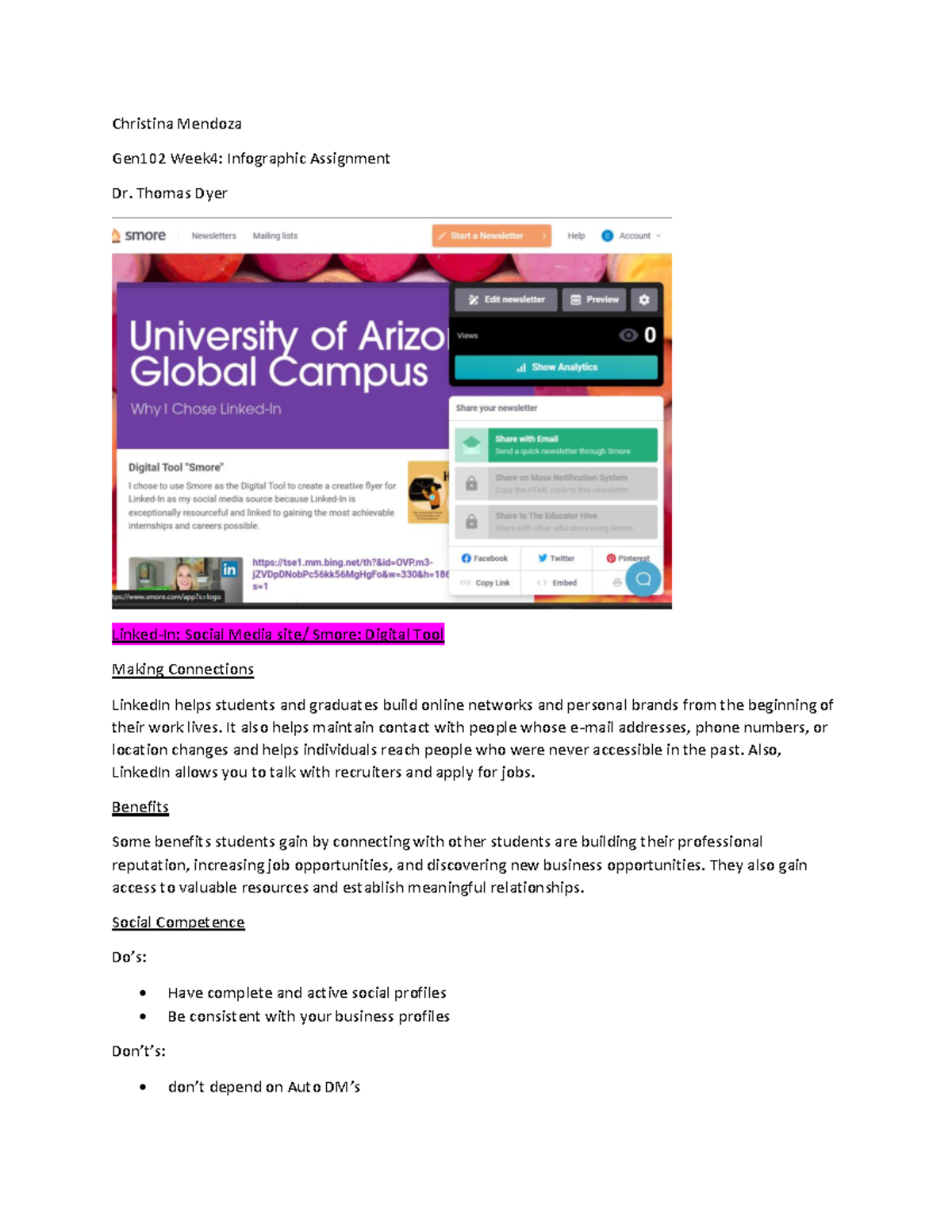 Gen102Week4Assignment PDF - Christina Mendoza Gen102 Week4: Infographic ...