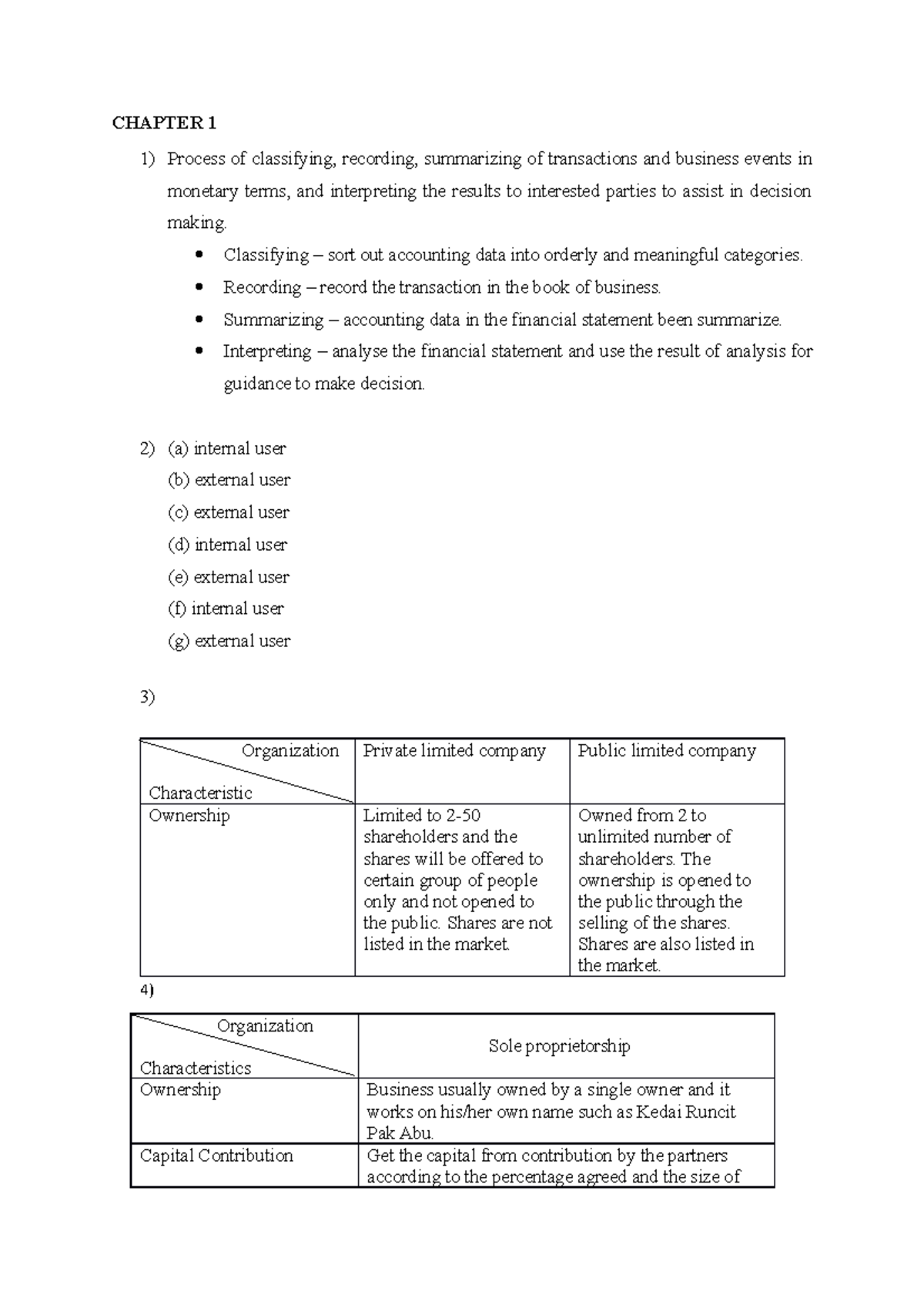 Smart-d ACC406 Chapter 1&2 tutorial. Mk2 - CHAPTER 1 Process of ...