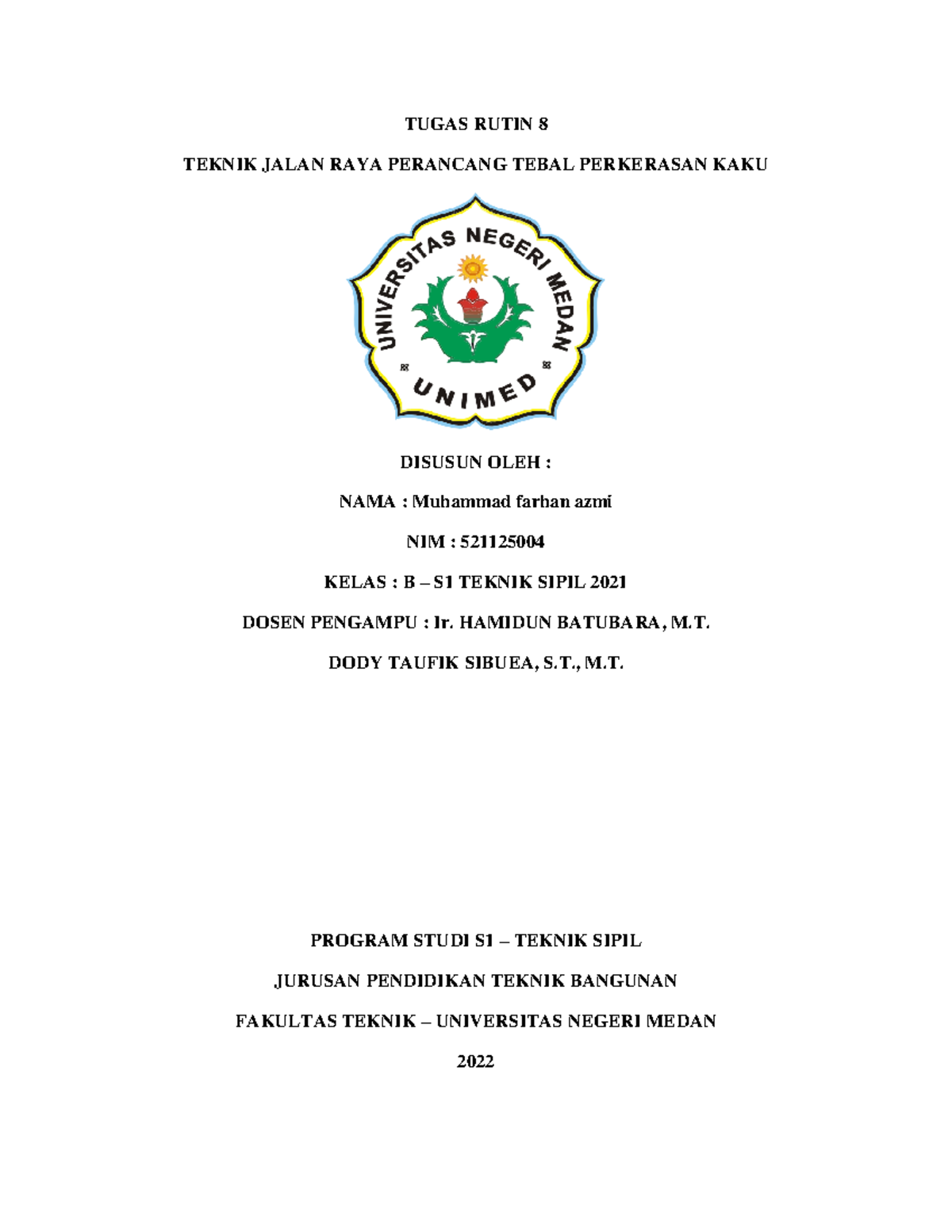 Tugas Rutin 8 muhammad farhan azmi 5211250004 - TUGAS RUTIN 8 TEKNIK ...