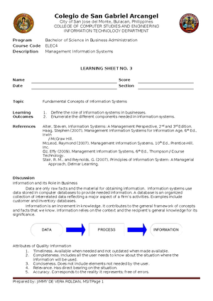Daily Lesson Plan for ABM - Detailed Lesson Plan ABM Senior High School ...
