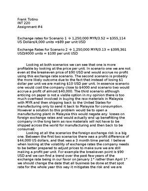 JOurnal 8 Acc 496 - Frank Totino April 24, 2024 ACC – 496 Professor ...