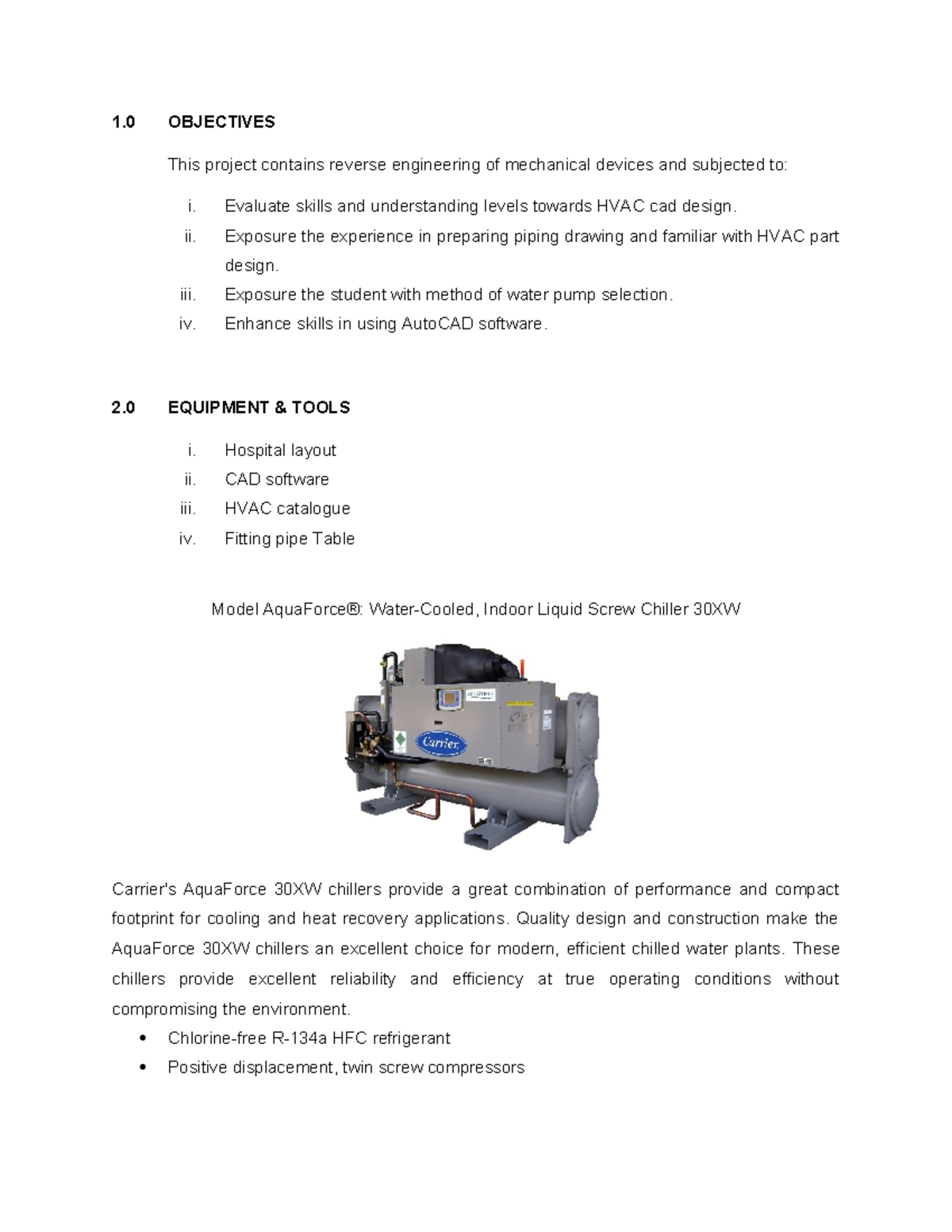 Pressure Drop Calculation - 1 OBJECTIVES This project contains reverse ...