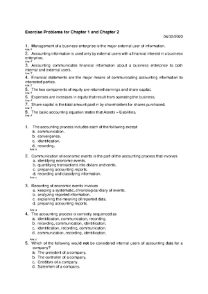 Chapter 3 solution - Copyright © 2019 WILEY Weygandt, Accounting ...