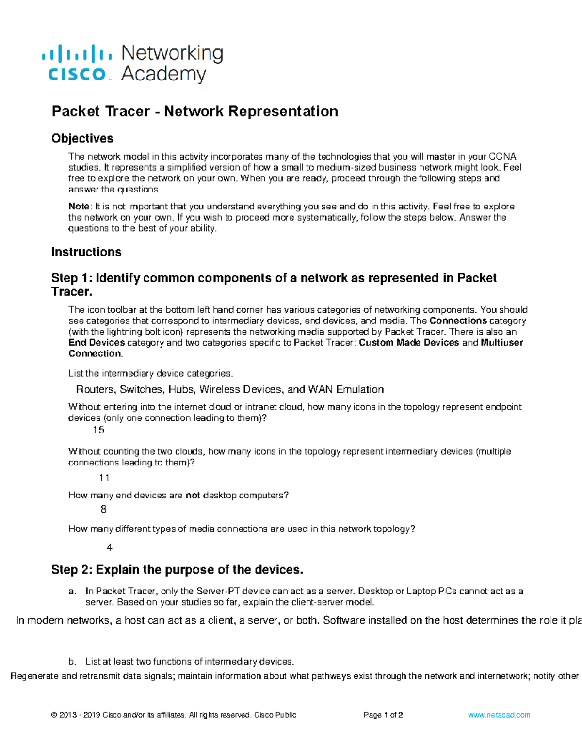 1 - class asdoi asda asd - © 2013 - 2019 Cisco and/or its affiliates ...